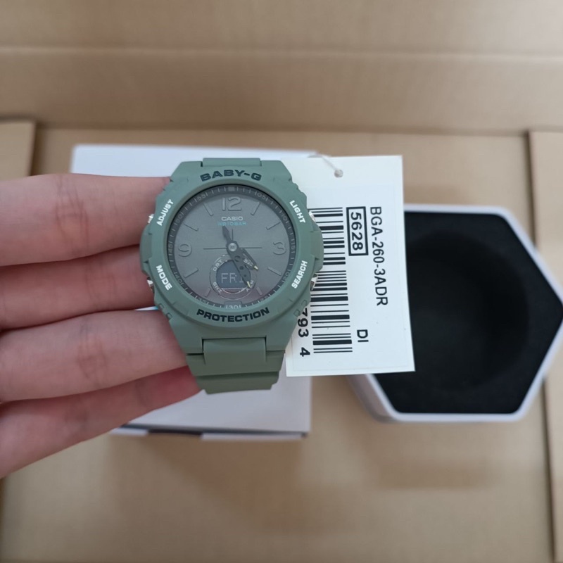 BABY-G ORIGINAL BGA-260-3A/BGA-260-3ADR/BGA-260/BGA260 | Shopee Malaysia