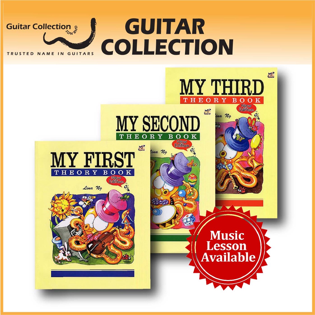 My First, Second & Third Theory Book (Lina Ng) | Shopee Malaysia