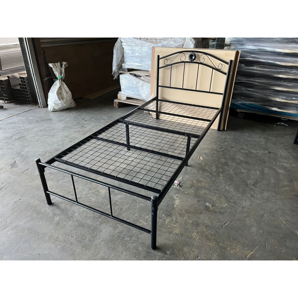 Metal Single Bed Katil Single Besi | Shopee Malaysia