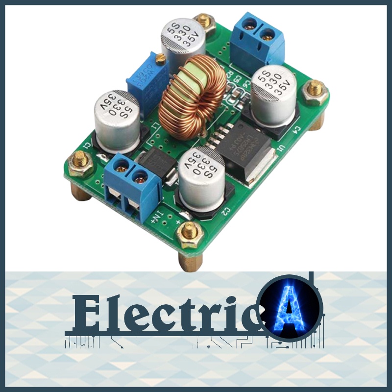 DC-DC Step Up LM2587, 5A / 30w Adjustable Voltage Regulator Module ...