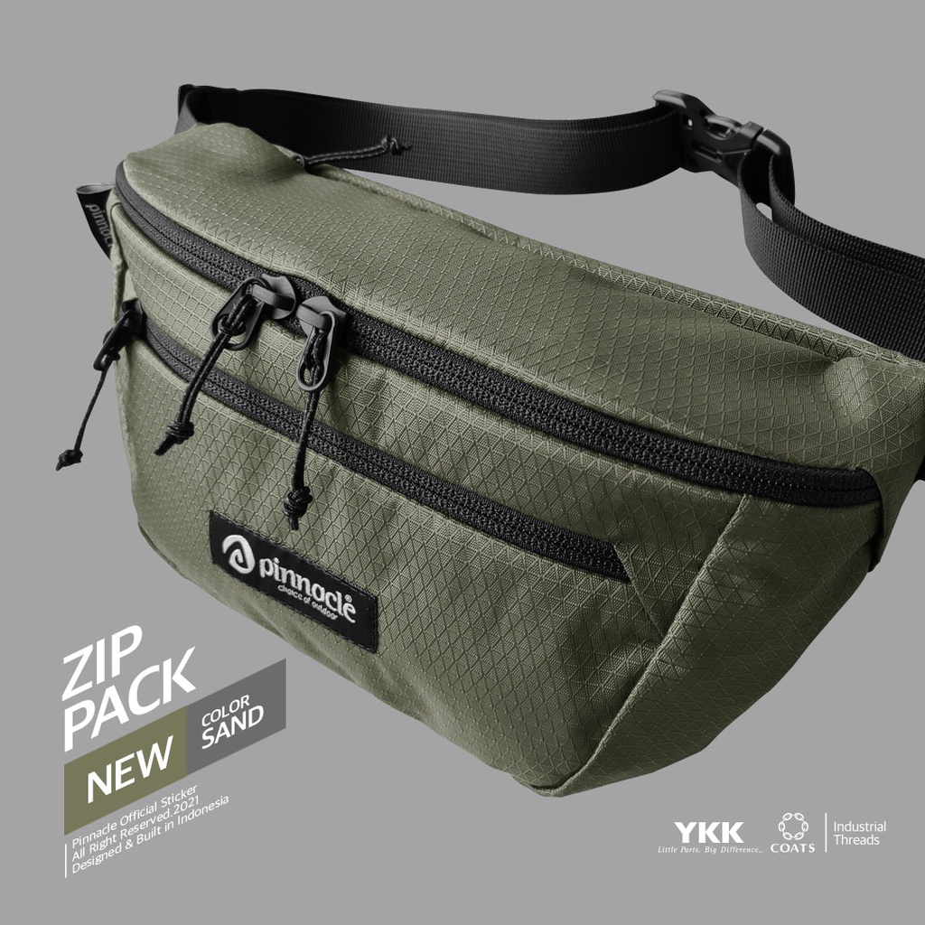Pinnacle Zip Pack - Sand | Shopee Malaysia