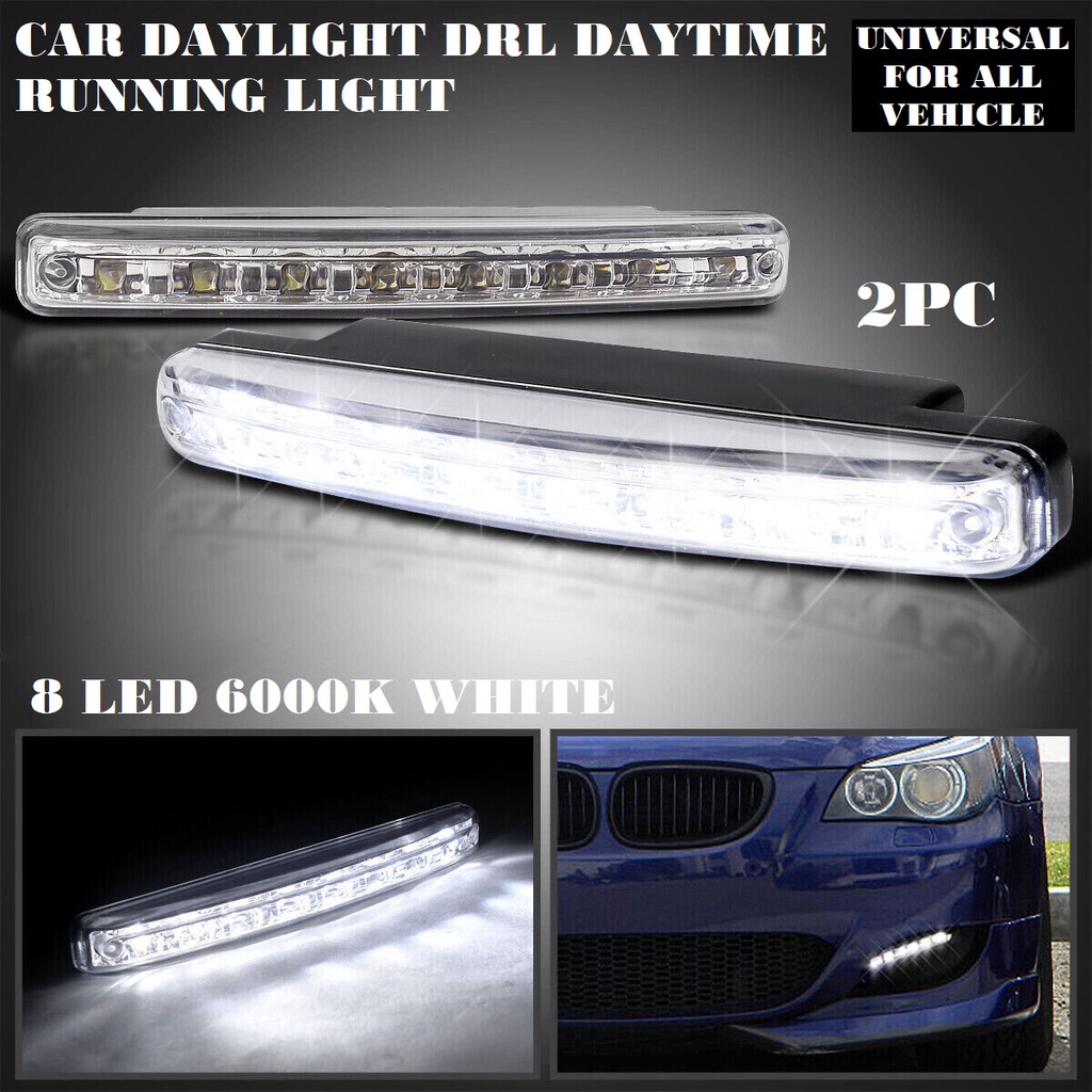 Car Sport Light Led Fog Lamp Bulb Fog Light Motorcycle DRL Daytime ...