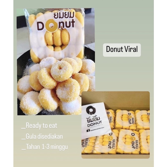 Donut Susu Mini Viral Bangkok Thailand🇹🇭 | Shopee Malaysia