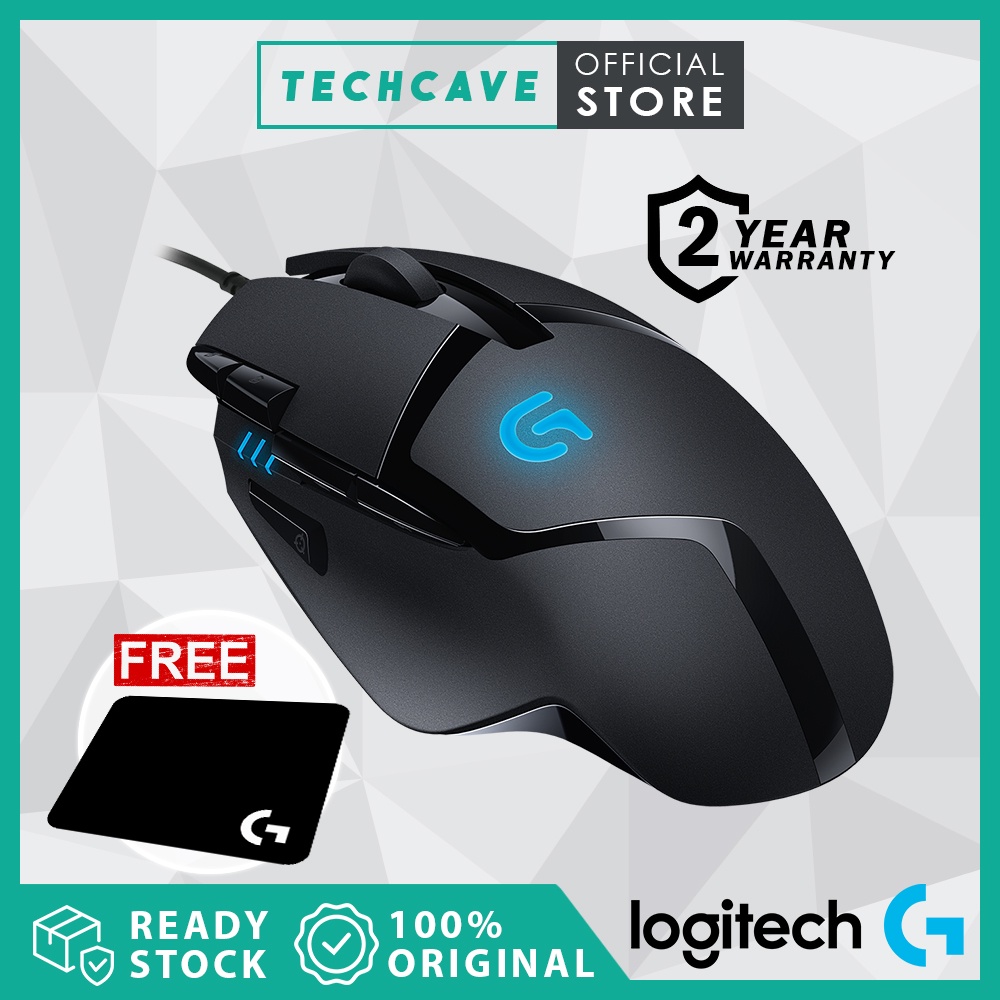 (Ready Stock) Logitech G402 Hyperion Fury RGB USB Wired Gaming Mouse Mice | Shopee Malaysia