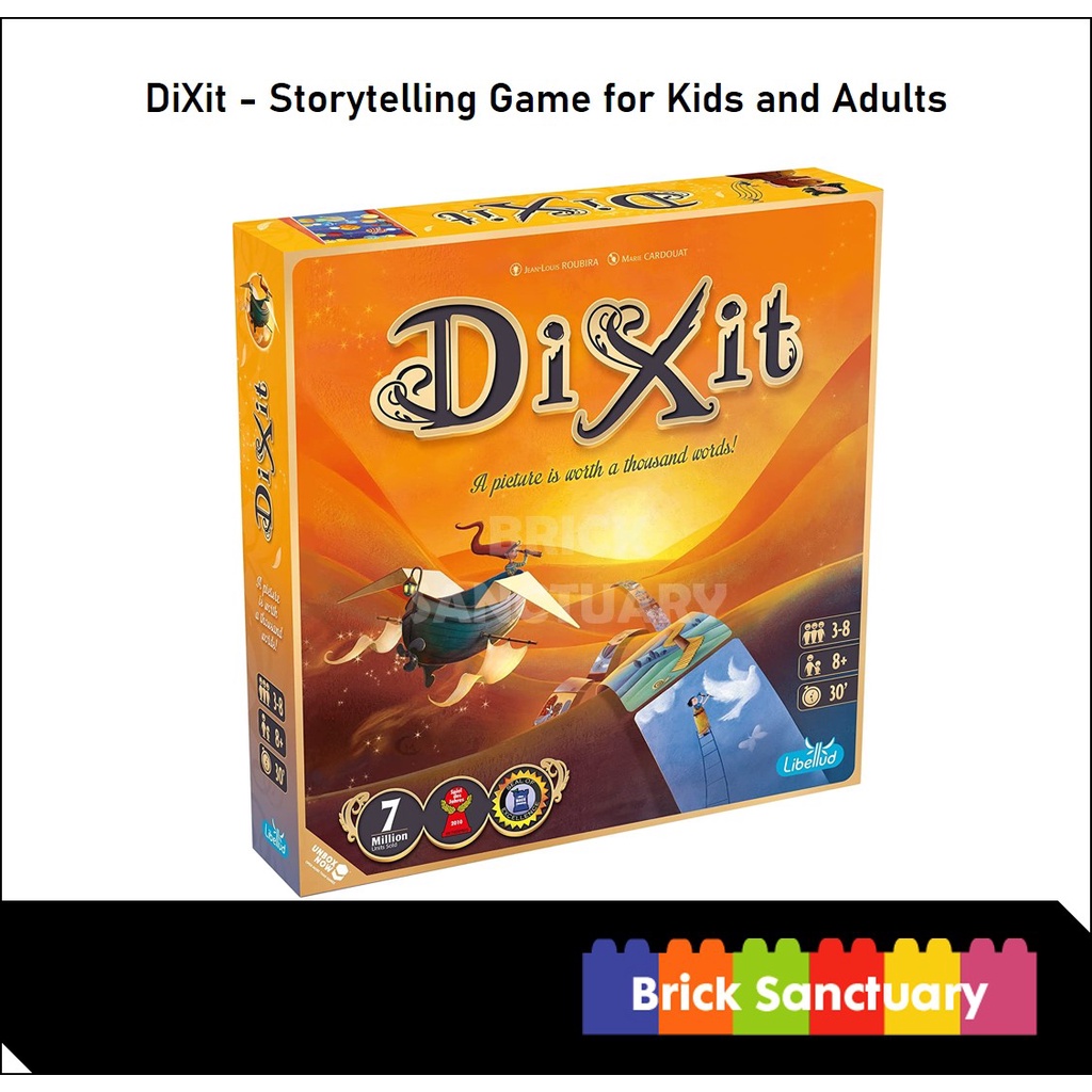 DIXIT - Storytelling Game for Kids and Adults (by Asmodee) | Shopee ...