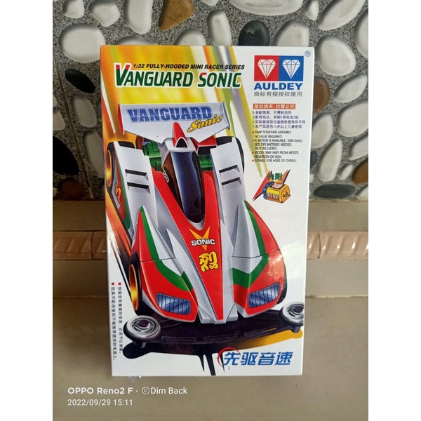 Auldey mini 4wd lets and go series VANGUARD SONIC | Shopee Malaysia