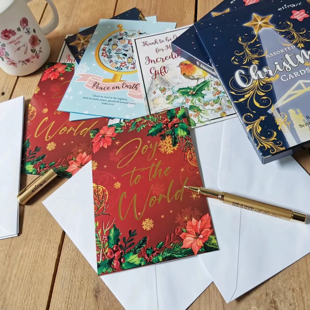 Elim Art - Christmas Cards - Assorted Christmas Greetings Cards - 2022 ...