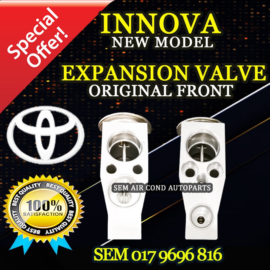 TOYOTA INNOVA NEW MODEL ORIGINAL DENSO FRONT EXPANSION/ BLOCK VALVE ...