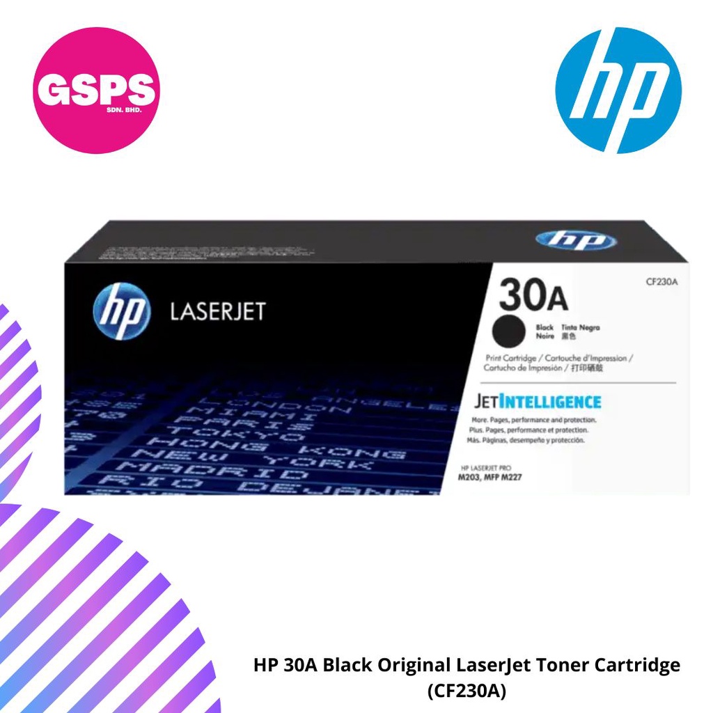 HP 30A Black Original LaserJet Toner Cartridge (CF230A) | Shopee Malaysia