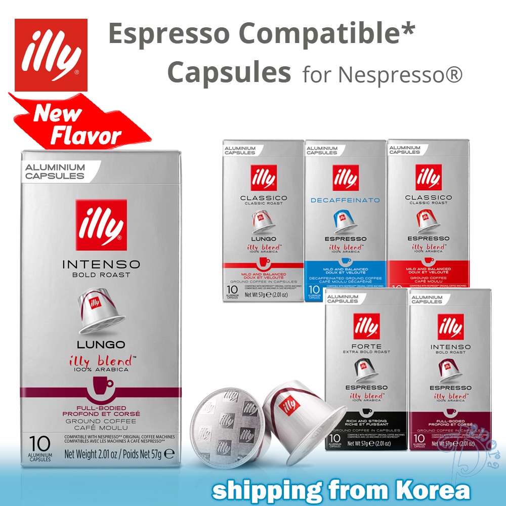 illy Nespresso Compatible Capsules 10 Capsules in a Box | Shopee Malaysia