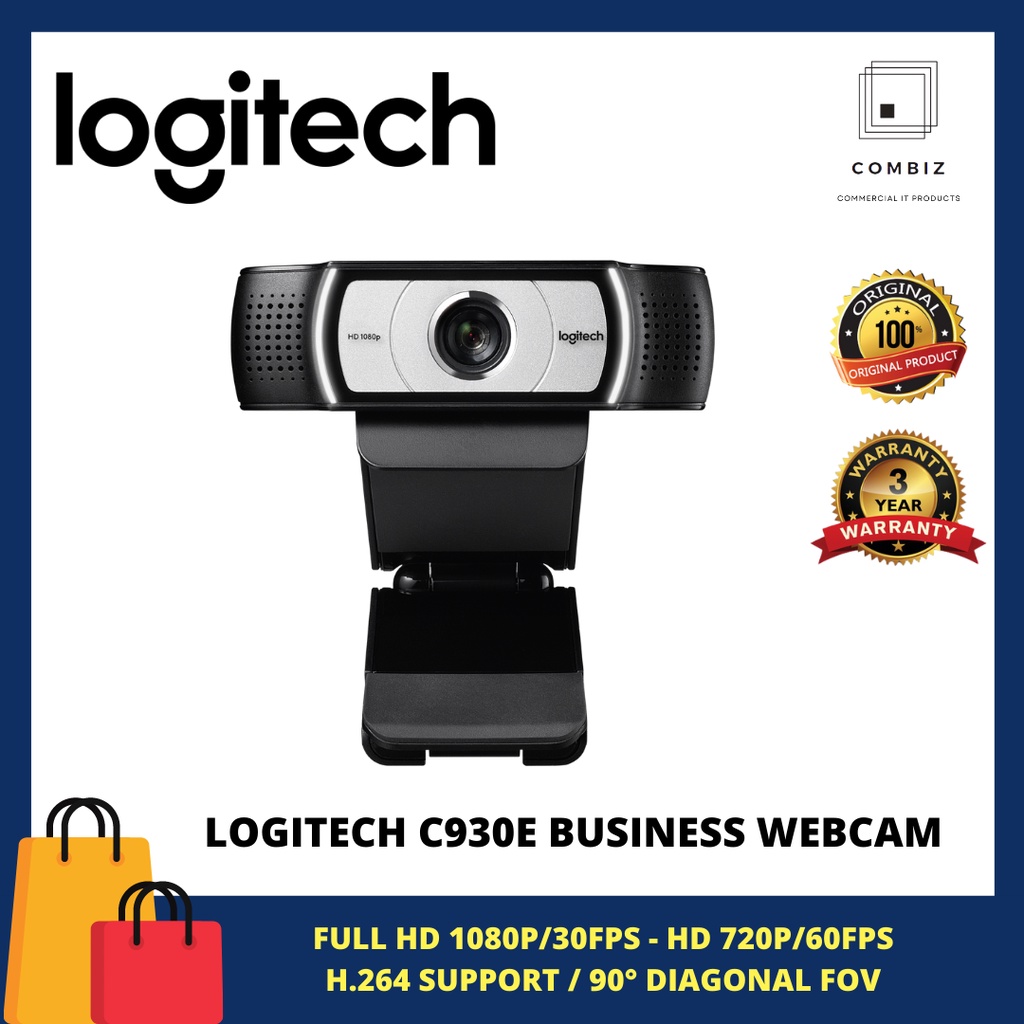 LOGITECH C930E BUSINESS VIDEO CONFERENCING WEBCAM ( 1080p / 30 fps ...