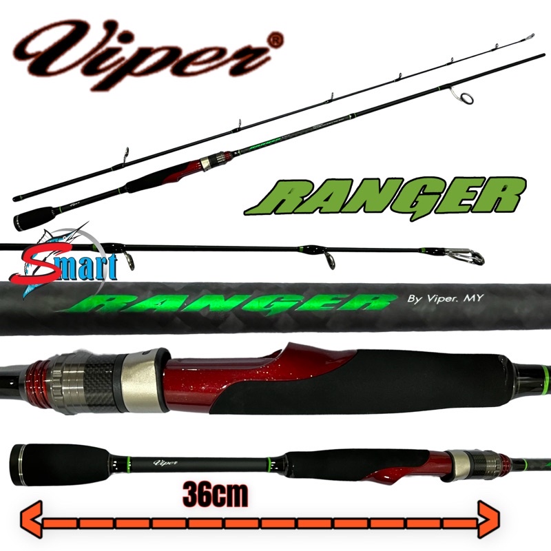 VIPER Ranger Spining Dan Bait Casting Rod | Shopee Malaysia