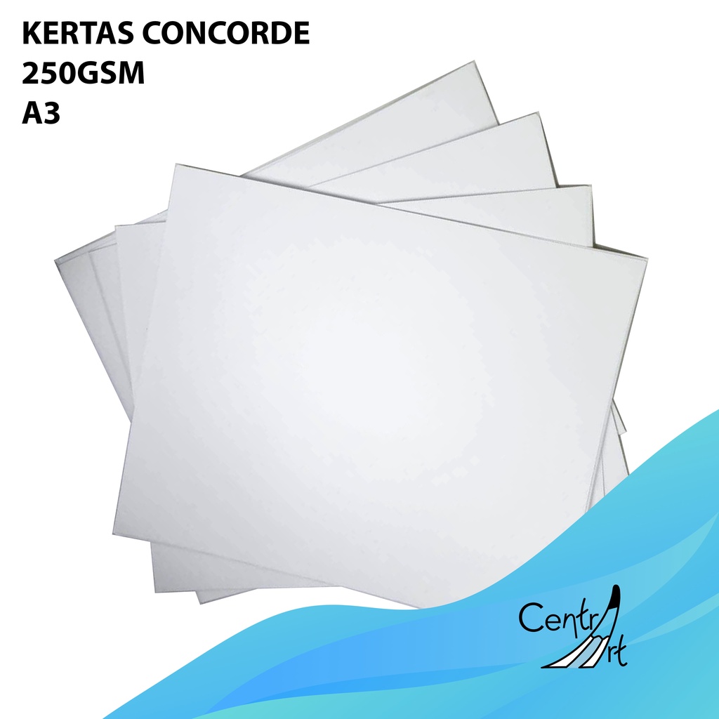 Concorde Paper 250gsm A3 (5 Dozen) | Shopee Malaysia