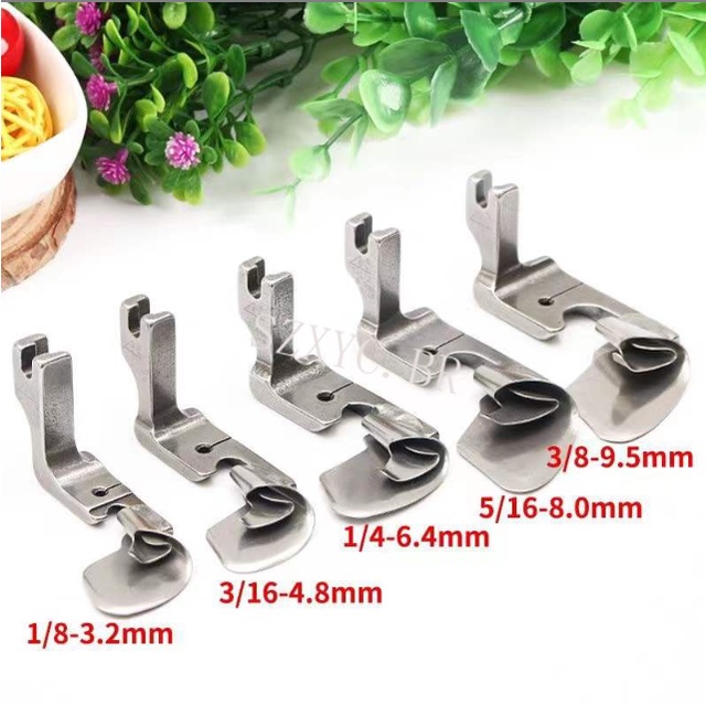 Stainless Steel Rolled Hem Pressure Foot, Sewing Machine Hemmer Presser ...