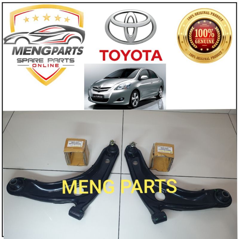 ORIGINAL TOYOTA VIOS NCP93 2007Y-2012Y FRONT LOWER ARM RH-48068-09081 LH-48069-09071 | Shopee ...