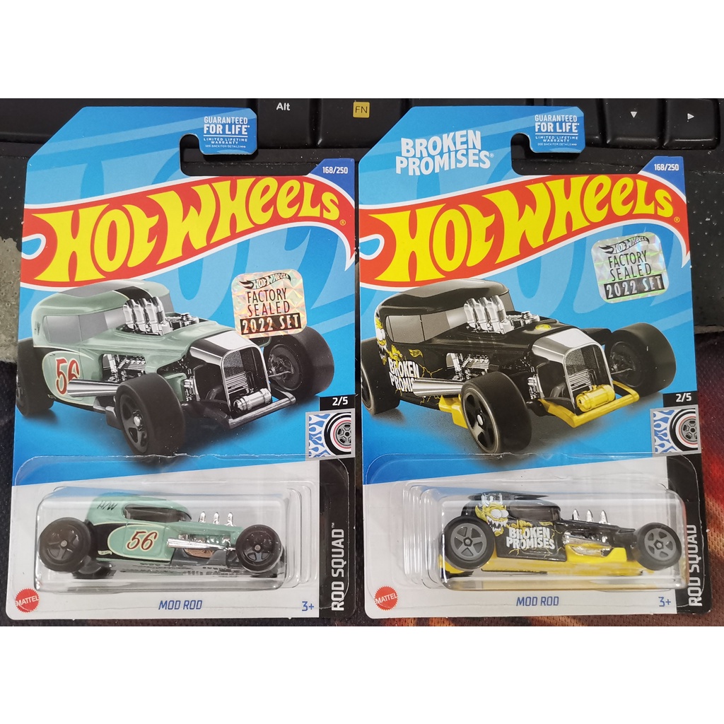 (CLEARANCE) HOTWHEELS 2022 FACTORY SEALED MASTERCASE HW ROD SQUAD MOD ...