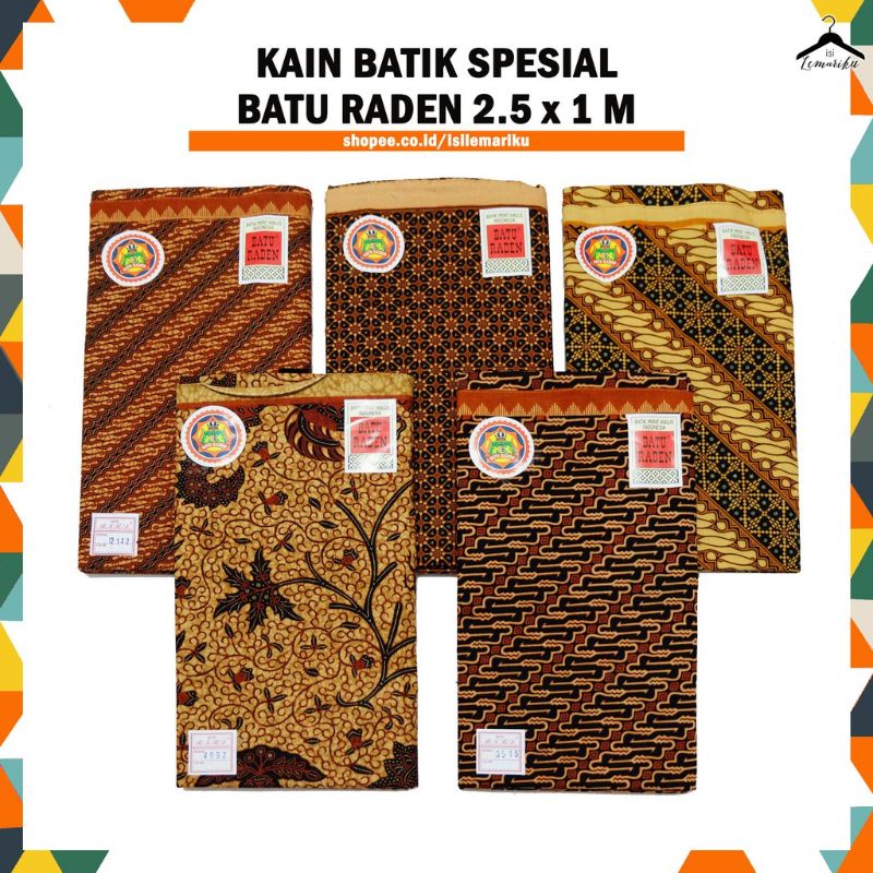 100% ORIGINAL RADEN Stone Long BATIK Fabric | Shopee Malaysia
