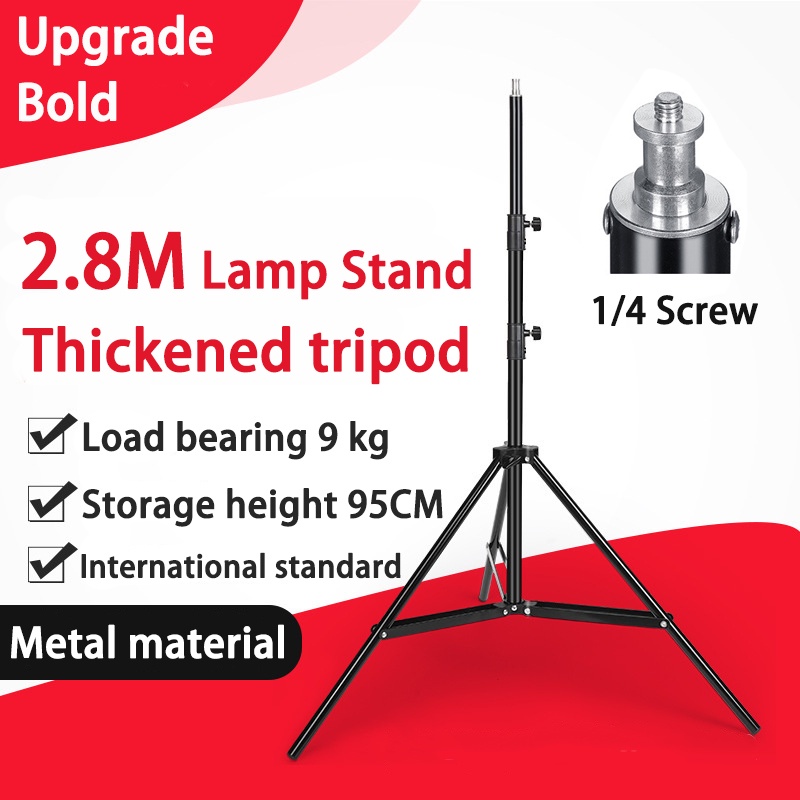 2.8M Metal Heavy Duty Video Studio Tripod Support Stand For Photography ...
