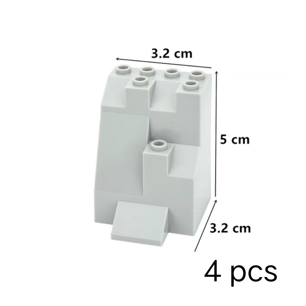 Compatible With Lego Creative Scene Building Accessories Rock Wall ...