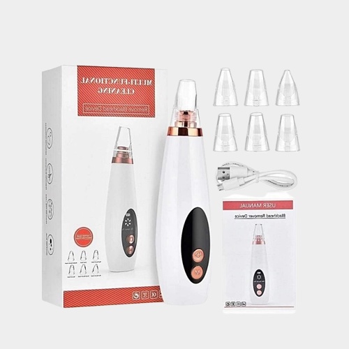 Electric Facial Skin Cleanser Blackhead Remover Vacuum Suction Device ...
