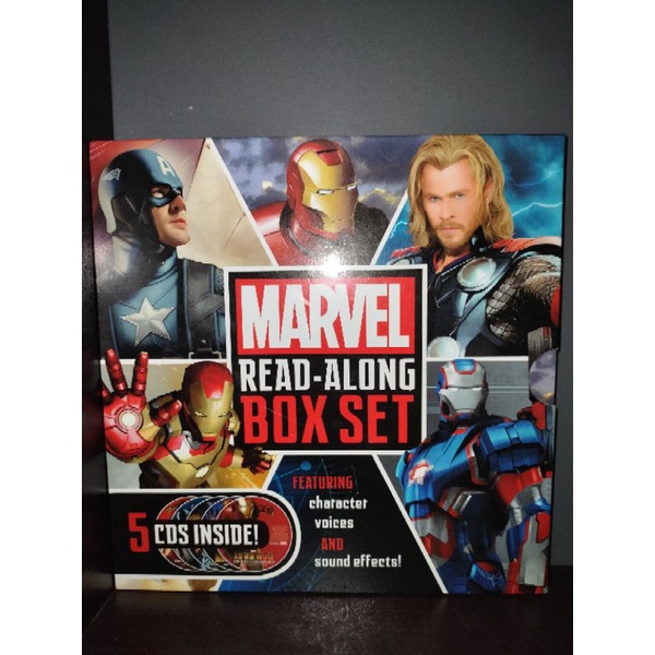 MARVEL Read Along Book Set | Shopee Malaysia