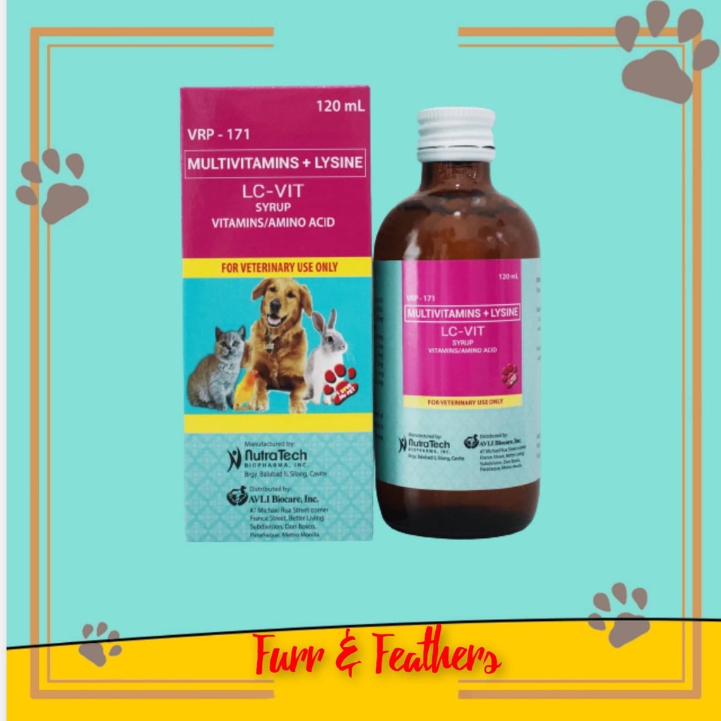 LC VIT Multivitamins for Dogs Syrup (furr & feathers) | Shopee Malaysia