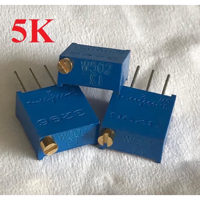 Potentiometer Potentiometer Potentiometer TRIMPOT multiturn resistor 5K ...