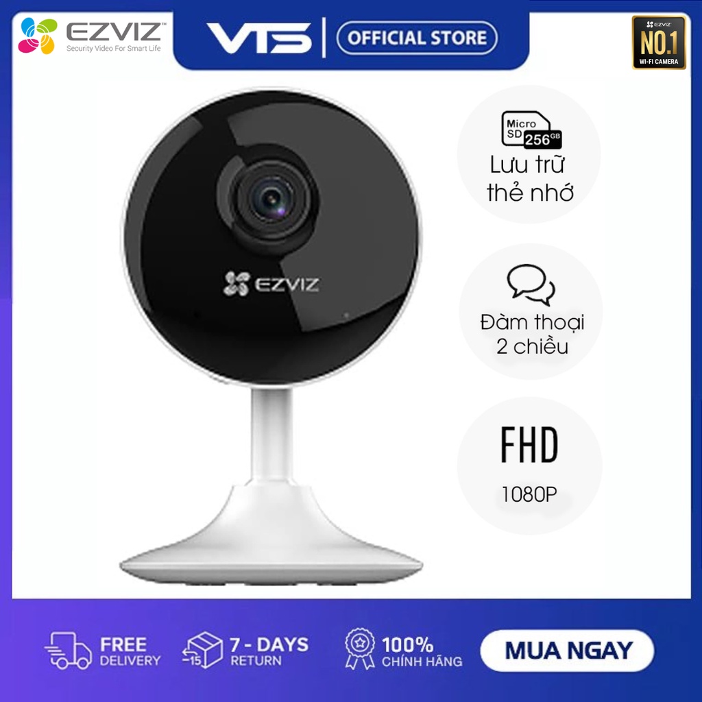 [Genuine Npp] EZVIZ C1C-B 2.0MP WIFI IP Camera - 2-Way Conversation ...