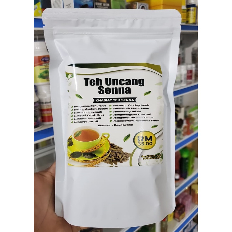 TEH SANNA 100% ASLI TEH KURUS/DETOKS/Daun sanna/ Daun senna 30 uncang ...