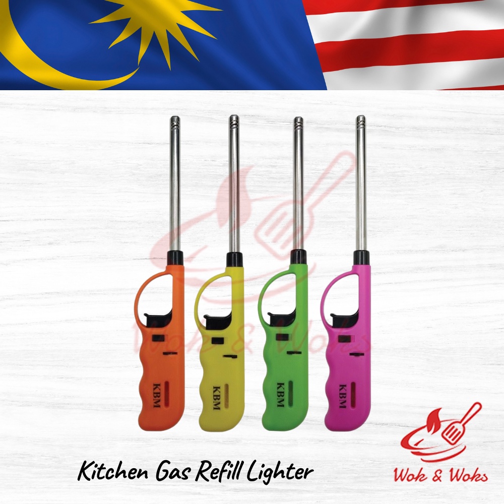 KBM Brand Kitchen Refill Lighter / Pemetik Api Isi Ulang Dapur Jenama ...