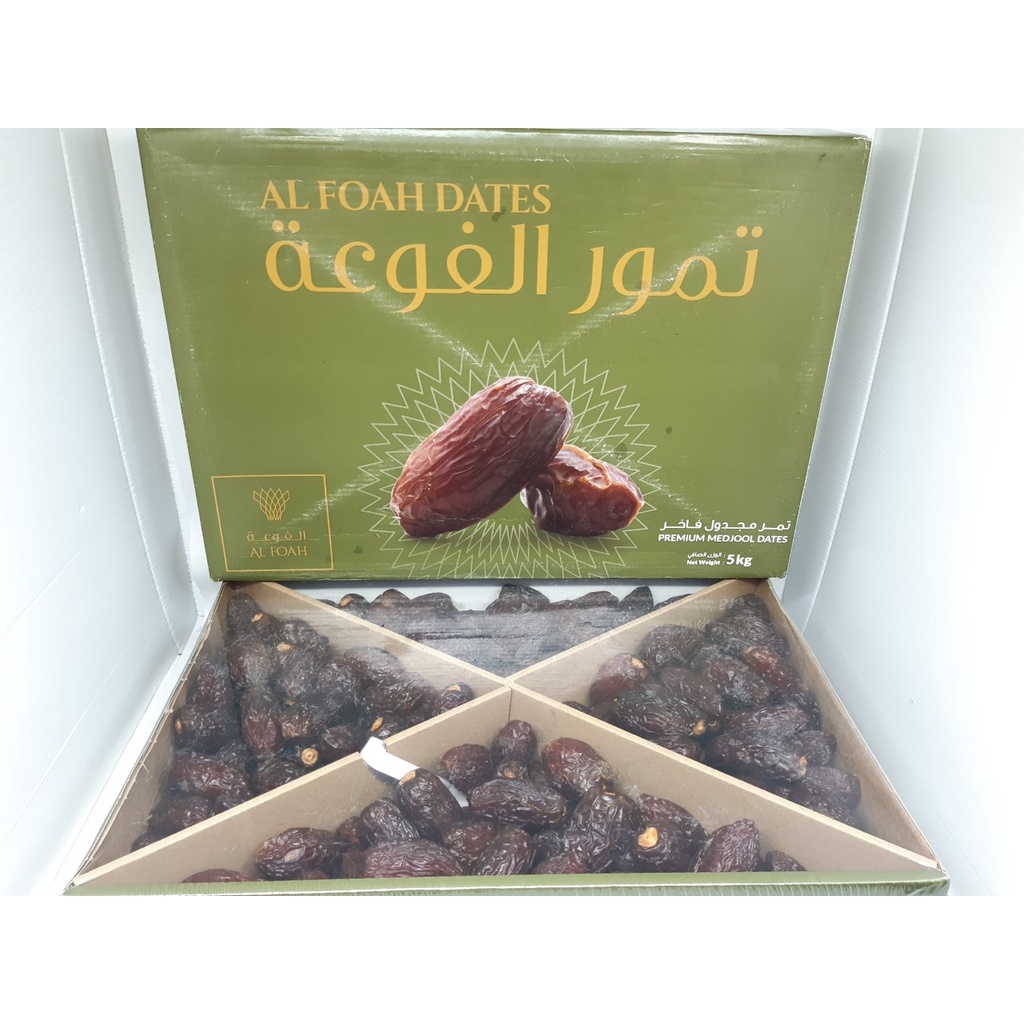 Alfoah Jumbo Premium Medjool Dates 5kg Premium Medjoul Dates Premium