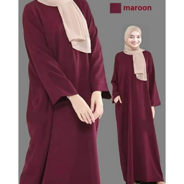Jubah Muslimah Plus Size | Shopee Malaysia