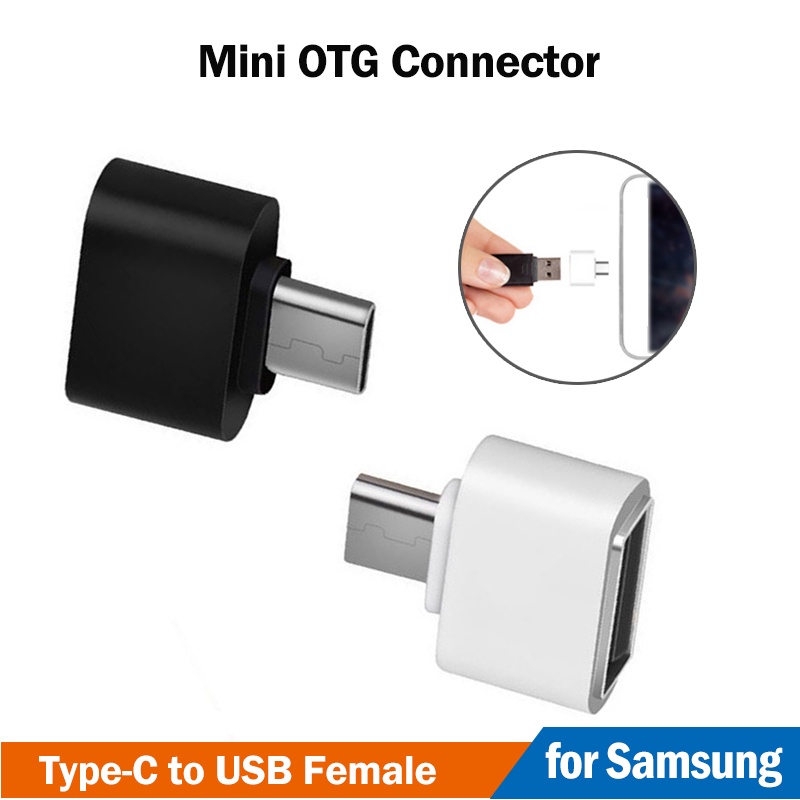 USB Type-C OTG Adapter for Samsung Galaxy A31 A41 A51 A71 A12 A22 A32 ...