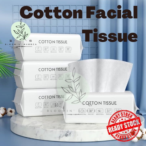 Cotton Facial Tissue Cleansing Tissue Towel Makeup Remover Tissue ...