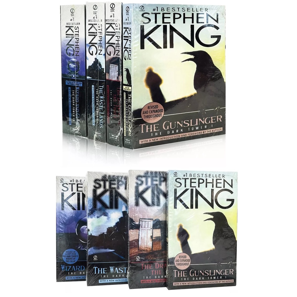 The Dark Tower Set by Stephen King ~ Books 1-4 (Ready stock) | Shopee ...