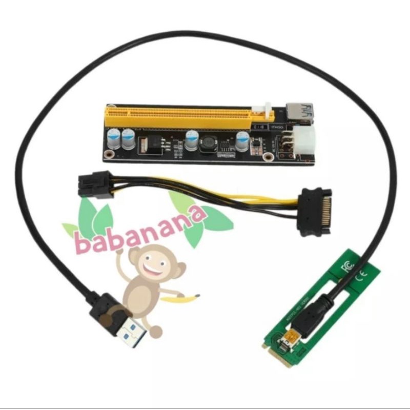 Riser M.2 NGFF M KEY for laptop vga gpu adapter converter egpu mining ...