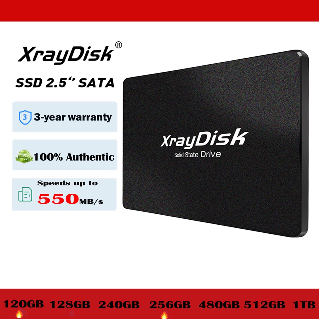 SSD -- SSD Xraydisk Sata3 Ssd 1tb 512gb 480gb 256gb 240gb 128gb 120gb 60gb Hdd SSD 2.5 ...