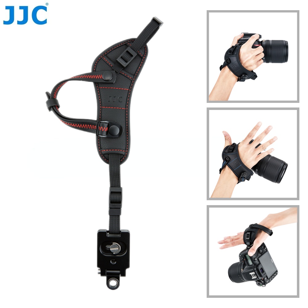 JJC HS-PRO1 Quick Release Hand Strap Camera Wrist Strap with Arca Swiss ...