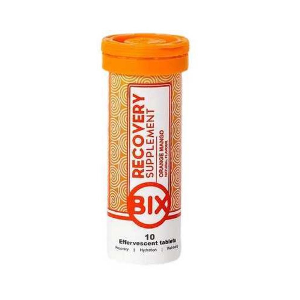 BIX Recovery Supplement Effervescent Tablets (Orange Mango) | Shopee ...