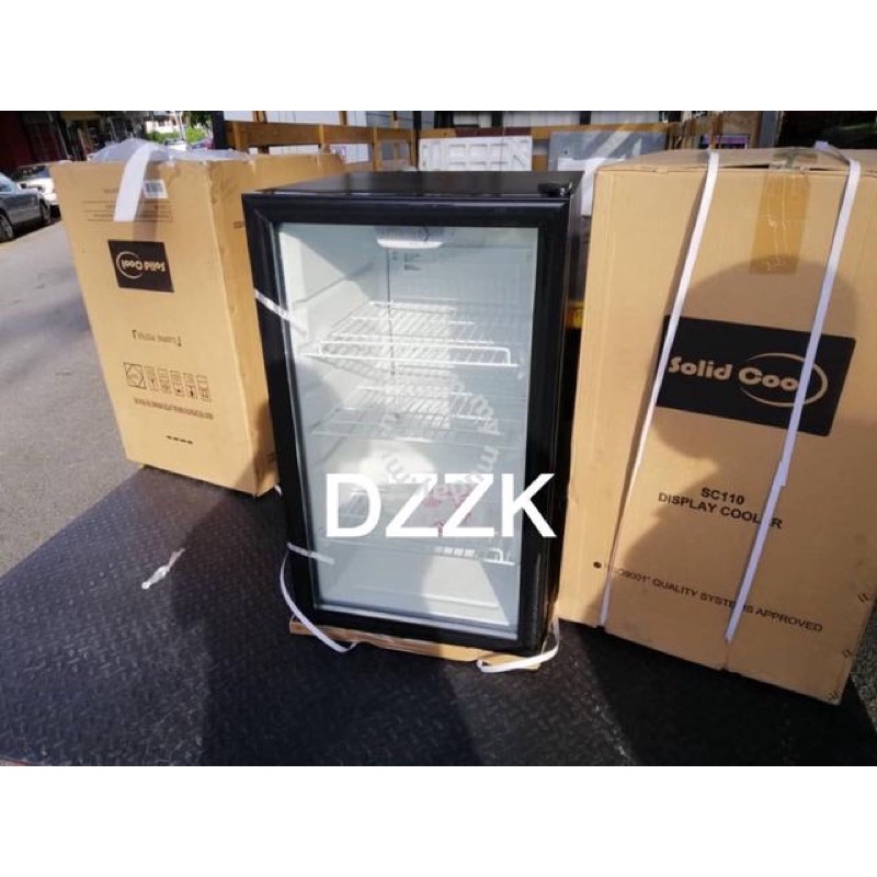 (New 2025) Mini Bar Showcase Table Top Chiller SOLID COOL 46L/60L/110L ...