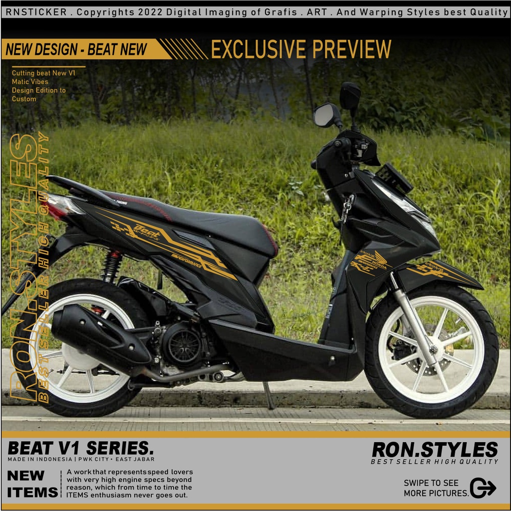 Striping VARIATIONS BEAT NEW CUTTING STRIPING BEAT NEW 110 BEAT ...