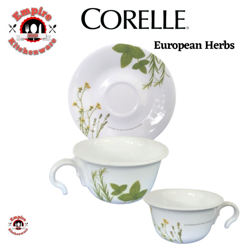Corelle cup vitrelle with saucer 100% original corelle made in USA ...