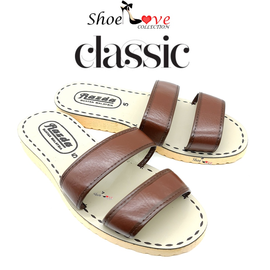 🔥Ready Stock🔥 Selipar Razda / Classic Not Bata Flat Slipper | Shopee ...