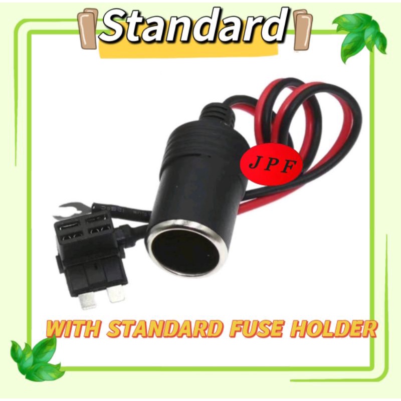 Ready stock Car Socket Lighter Female 12V-24V Car cigar cigarette auto ...