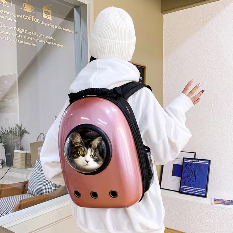 Ready stock Pet Capsule Transparent Astronaut Pet Dog Cat Kucing Beg ...