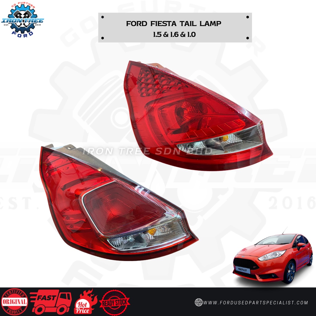 Ford Fiesta Left / Right Tail Lamp 1Pcs ( Original Used )>8A61-13405-A ...