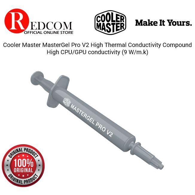 Cooler Master Mastergel Pro V2 High Thermal Conductivity Compound ...