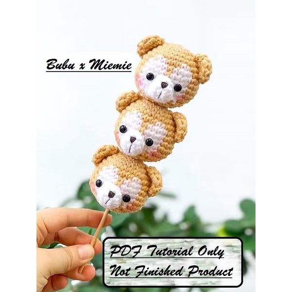 [EPattern] Amigurumi Crochet Tutorial- Terry Bear Yakitori Pattern/PDF ...
