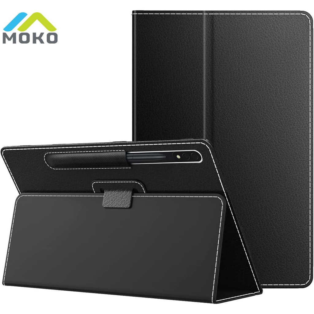 MoKo Premium PU Leather Case For Samsung Galaxy Tab S8 11" 2022/ S7 11 ...