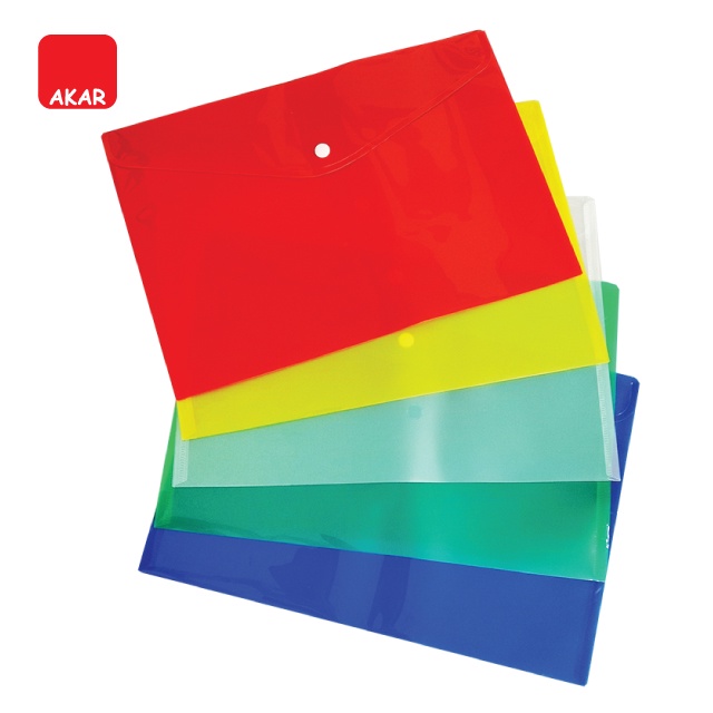 A4 Button File, A4 Folder, Pocket File (12 pcs / set) | Shopee Malaysia